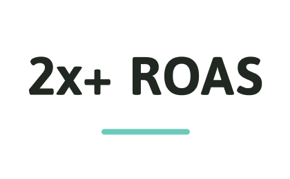 GMN Performance showing 2x Brand Level ROAS